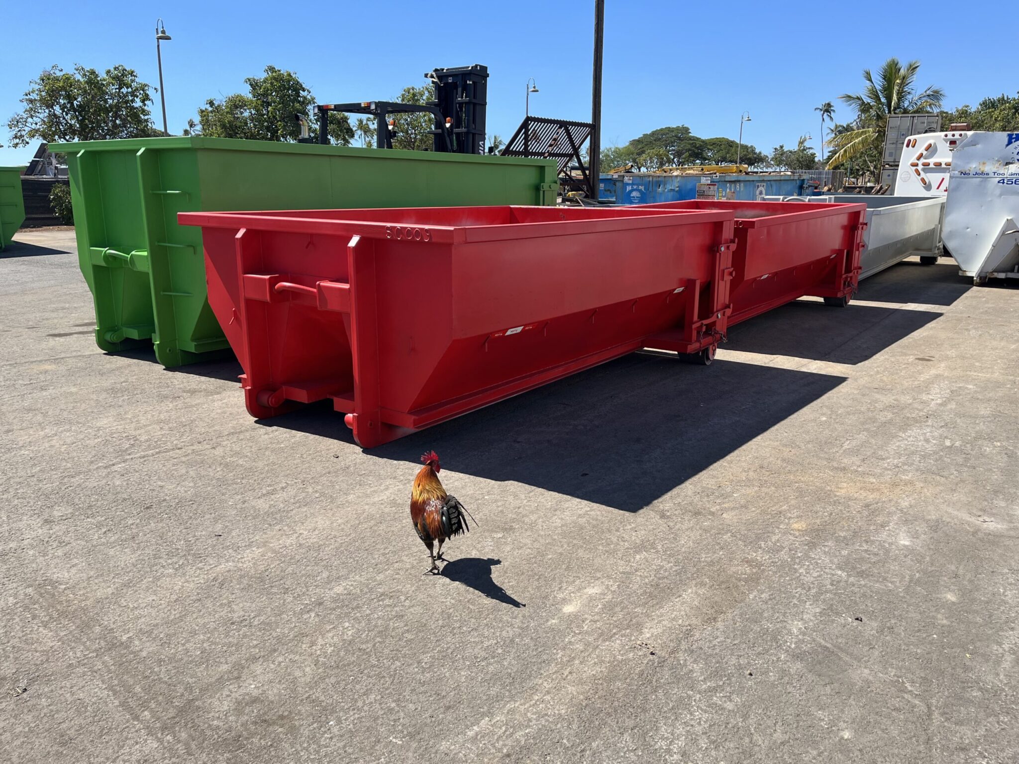 10-Yard Roll-Off/Hooklift Dumpster For Sale In Hawaii - HIWASTE MFG