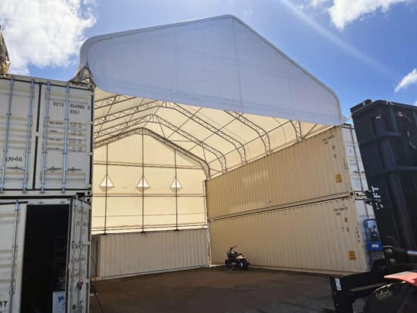 What to Know Before Installing a Container Tent on Your Property ...